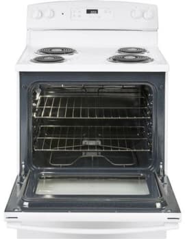 GE JBS360DMWW 30 Inch Freestanding Electric Range with 4 Elements, 5.0 ...