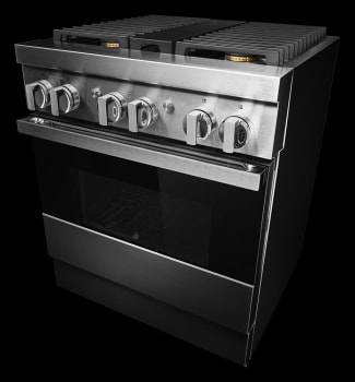 JennAir JDRP430HM 30 Inch Smart Freestanding Dual Fuel Range with WiFi ...