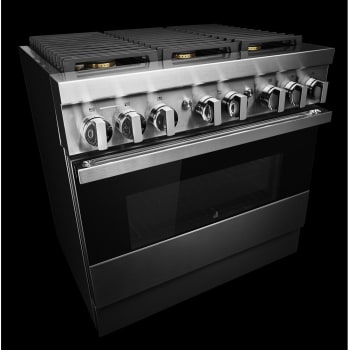 JennAir JDRP436HM 36 Inch Smart Dual Fuel Professional Range with WiFi ...