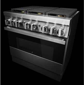 JennAir JDRP436HM 36 Inch Smart Dual Fuel Professional Range with WiFi ...