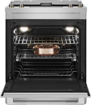 JennAir JES1750ML 30 Inch Slide-In Downdraft Electric Range with 4 ...