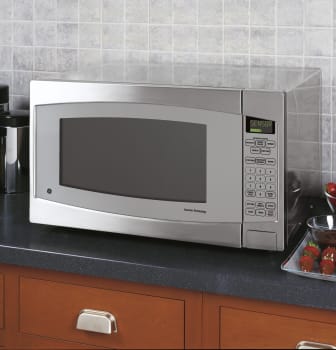 GE JES2251SJ 24 Inch Countertop Microwave Oven with 2.2 Cu. Ft ...