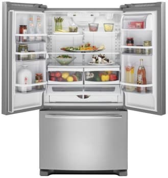 JennAir JFC2089BEP 36 Inch Freestanding Counter Depth French Door ...