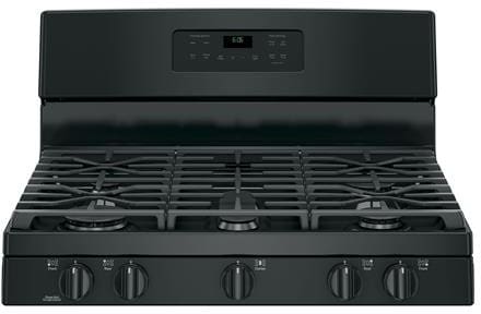 GE JGB660DEJBB 30 Inch Freestanding Gas Range with 5 Sealed Burners, 5 ...