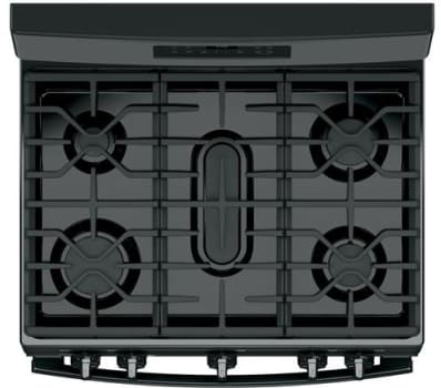 GE JGB660DEJBB 30 Inch Freestanding Gas Range with 5 Sealed Burners, 5 ...