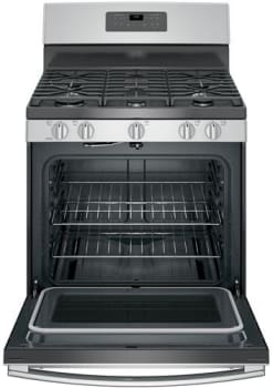 GE JGB660SEJSS 30 Inch Freestanding Gas Range with 5 Sealed Burners, 5 ...