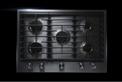 JennAir JGC3530GS 30 Inch Gas Cooktop with 5 Sealed Burners, Cast Iron ...