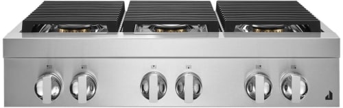 JennAir JGCP436HM 36 Inch Gas Rangetop with Dual-Stacked PowerBurners ...