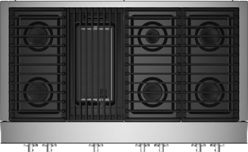 JennAir JGCP648HM 48 Inch Gas Rangetop with 4 Sealed Brass Burners ...