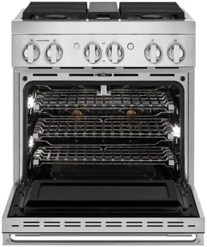 JennAir JGRP430HM 30 Inch Smart Freestanding Gas Range with WiFi, Dual ...