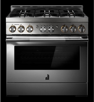 JennAir JGRP436HL 36 Inch Freestanding Pro-Style Gas Smart Range with 6 ...