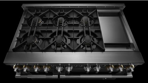 JennAir JGRP548HL 48 Inch Smart Freestanding Gas Range with WiFi, Dual ...