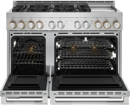 JennAir JGRP548HL 48 Inch Smart Freestanding Gas Range with WiFi, Dual ...
