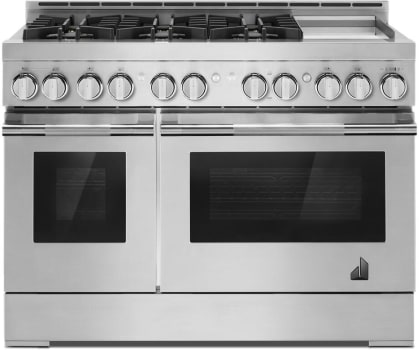 JennAir JGRP548HL 48 Inch Smart Freestanding Gas Range with WiFi, Dual ...