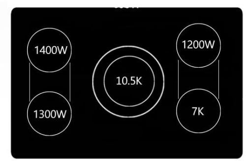 JennAir JIC4536XS 36 Inch Induction Cooktop with 5 Element Burners ...