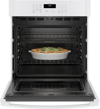 GE JKS3000DNWW 27 Inch Built-In Single Wall Oven with 4.3 cu. ft. Total ...