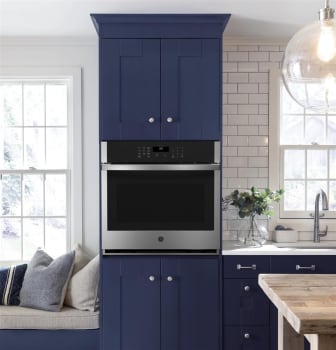 GE JKS3000SNSS 27 Inch Built-In Single Wall Oven with 4.3 cu. ft. Total ...