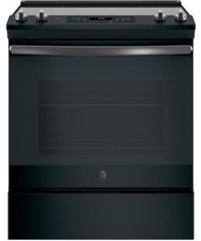 GE JS645FLDS 30 Inch Slide-In Electric Range with 4 Radiant Elements, 5 ...