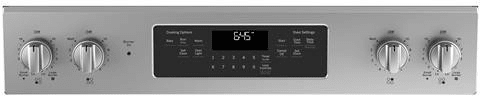 GE JS645SLSS 30 Inch Slide-In Electric Range with 4 Radiant Elements, 5 ...