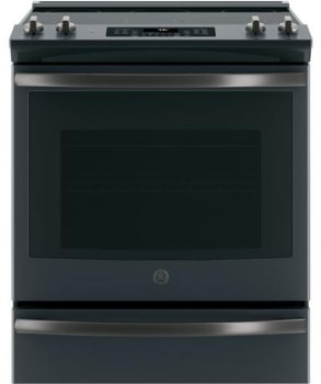 GE JS760FLDS 30 Inch Slide-In Electric Range with True Convection, Fast ...