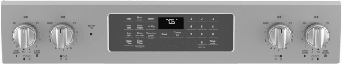 GE JS760SPSS 30 Inch Electric Range with 5 Radiant Elements, 5.3 Cu. Ft ...