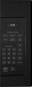 GE JVM3160DFBB 30 Inch Over-the-Range Microwave Oven with 1.6 cu. ft ...