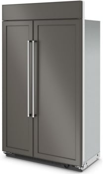 KitchenAid KBSN708MPA 48 Inch Built-In Side-by-Side Refrigerator with ...