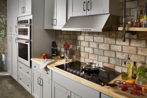 KitchenAid KCES556HSS 36 Inch Electric Cooktop with 5 Radiant Elements ...