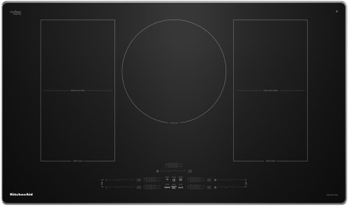 KitchenAid KCIT736SSS Induction Smart Cooktop with 5 Heating Zones ...