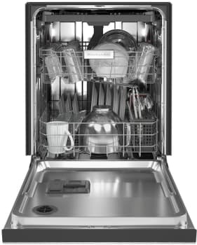 KitchenAid KDFE204KPS 24 Inch Full Console Dishwasher with 13 Place ...