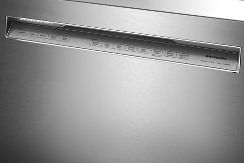 KitchenAid KDFM404KPS 24 Inch Full Console Dishwasher with 16 Place ...