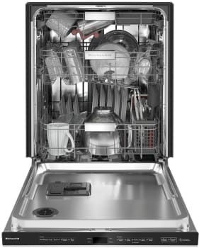 KitchenAid KDPM604KPS 24 Inch Fully Integrated Dishwasher with 16 Place ...