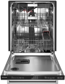 KitchenAid KDTM404KPS 24 Inch Fully Integrated Dishwasher with 16 Place ...