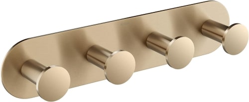 Kraus KEA18804BG Bathroom Robe and Towel Hook Rack with 4 Hooks with ...