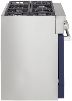 KitchenAid KFDC506JIB 36 Inch Freestanding Dual Fuel Smart Range with 6 ...