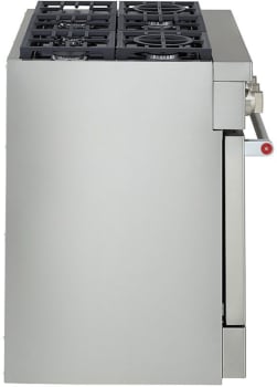 KitchenAid KFDC506JSS 36 Inch Freestanding Dual Fuel Smart Range with 6 ...