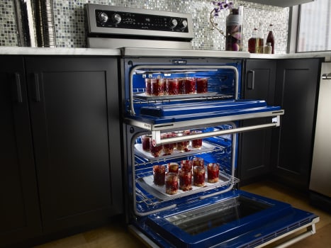 KitchenAid KFED500ESS 30 Inch Freestanding Electric Range with 5 ...