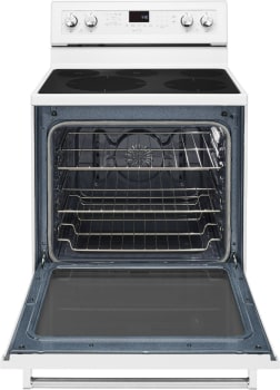 KitchenAid KFEG500EWH 30 Inch Freestanding Electric Range with 5 ...