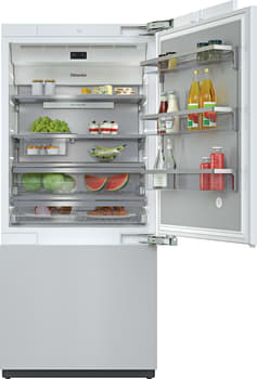 Miele KF2901VI 36 Inch Smart Built-In Bottom-Freezer Refrigerator with ...