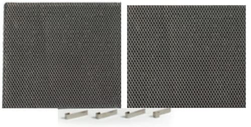 Elica KIT02178A Recirculating Kit (Contains 2 Flat Carbon Filters & 4 ...