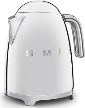 Smeg KLF01SSUS Electric Kettle with 56 oz. Capacity, Soft-Opening Lid ...