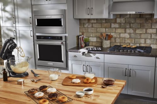 KitchenAid KMBT5511KSS 30 Inch Built-In Microwave with 1.1 Cu. Ft ...