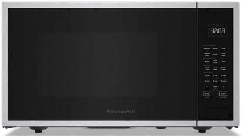 KitchenAid KMCS122RPS 1.6 Cu. Ft. Countertop Microwave with 1200-Watt ...
