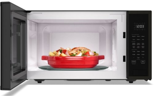 KitchenAid KMCS324PBS 24 Inch Countertop Microwave with 2.2 cu. ft ...