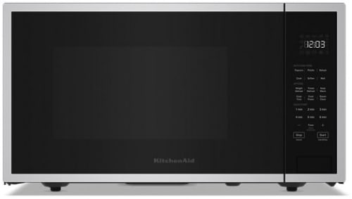 KitchenAid KMCS324RPS 2.2 Cu. Ft. Countertop Microwave with 1200-Watt ...