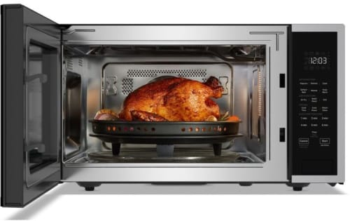 KitchenAid KMCS522PPS 22 Inch Countertop Microwave with 1.5 cu. ft ...