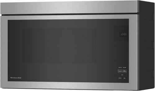 KitchenAid KMMF330PPS 1.1 cu. ft. Over-The-Range Microwave Oven with ...