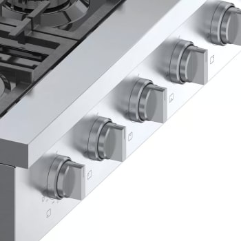 Bosch RGM8658UC 36 Inch Gas Rangetop with 6 Sealed Burners, Dishwasher ...