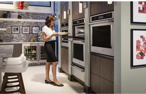 KitchenAid KOCE500ESS 30 Inch Double Combination Electric Wall Oven ...