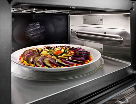 KitchenAid KOCE500ESS 30 Inch Double Combination Electric Wall Oven ...